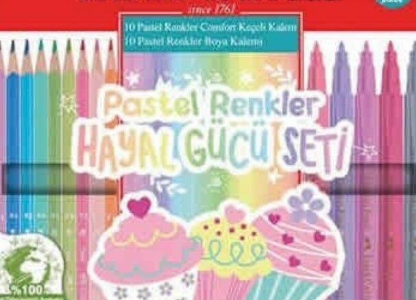 Faber-Castell 20 li Pastel Renkler Hayal Gücü Seti
